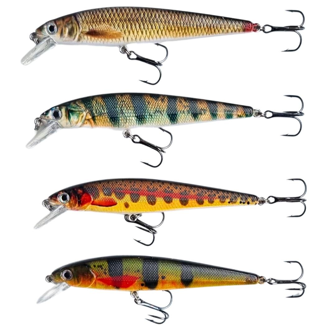 ELBFANG Zander & Hecht Wobbler Set | 10,5cm | 11 Gramm, 21,99